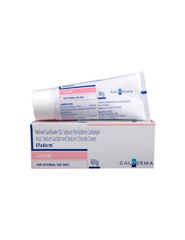 Efaderm Cream 60g by Galderma- Uses, Benefits, Side Effects