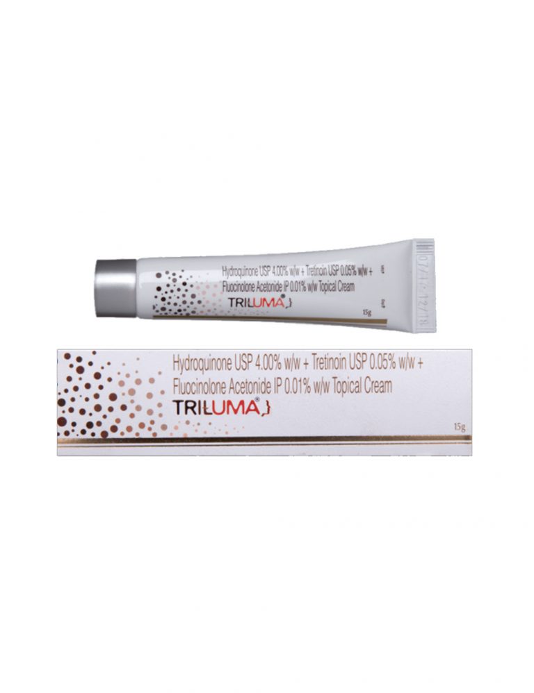 Buy Tri-Luma Cream: Hydroquinone 4% + Tretinoin + Fluocinolone
